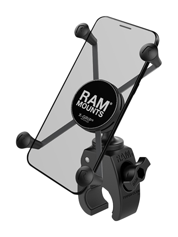 RAM Mounts X-Grip Large Phone Mount with RAM Snap-Link Tough-Claw ...